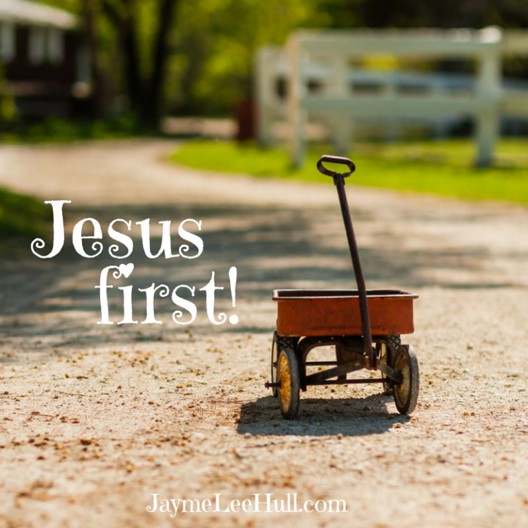 Will You Make Jesus First This Christmas? - Jayme Lee Hull - Spiritual ...